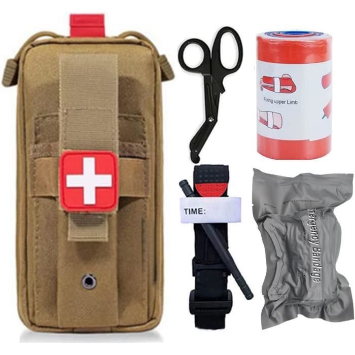 Kit De Premiers Secours De Survie Ifak Emt Molle Pouch Kit De Survie Équipement De Plein Air ...
