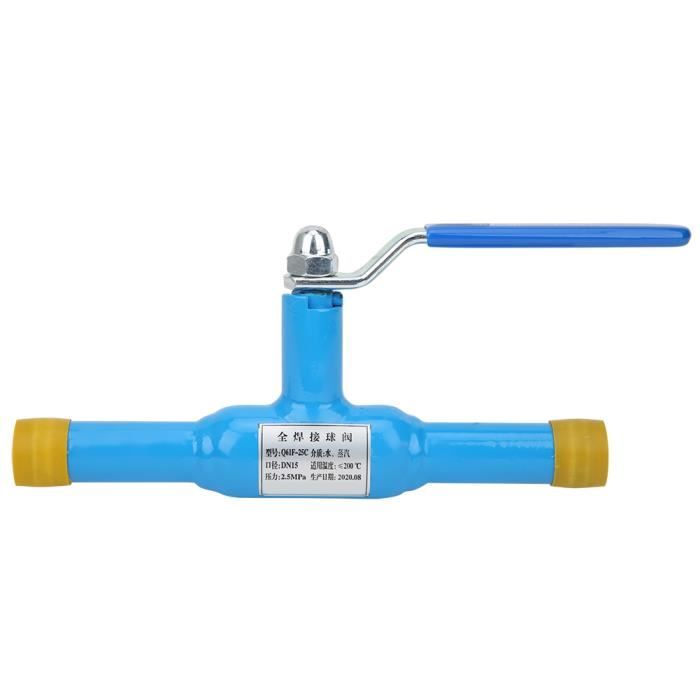 LAR Vanne À Bille En Tuyau D'Acier #20 Dn15 Équipement Hydraulique Entièrement Soudé Fournitures ...