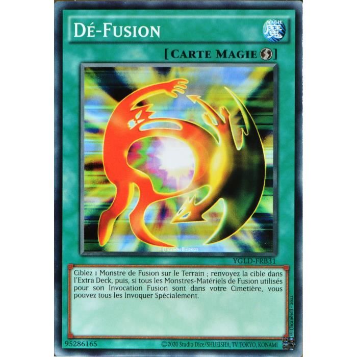Carte YU-GI-OH YGLD-FRB31 Dé-fusion 2ED Commune NEUF FR - Cdiscount ...