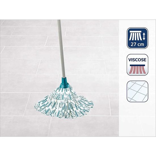 Leifheit Balai Classic Mop Viscose, Tête de balai en viscose et ...
