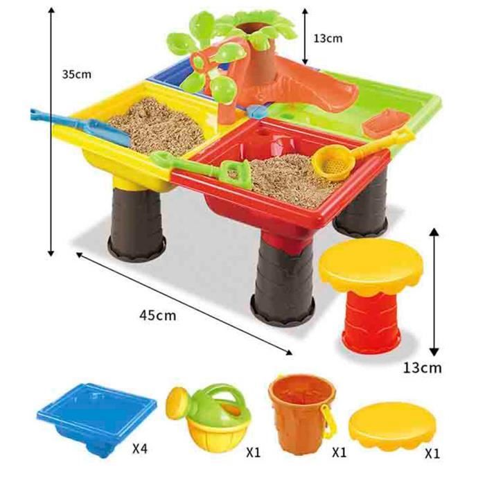 Enfants Summer Beach Jouet Grand jeu pour bébé eau Creuser Sandglass ...