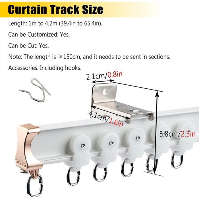 Rail Rideaux Support Mural Pour Rail Rideau IncurvéRail Rideau ...