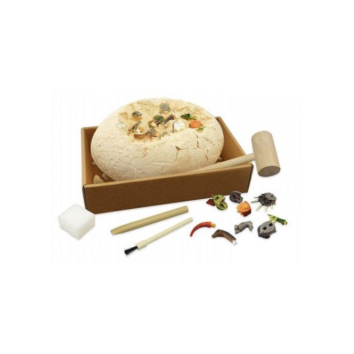 Oeuf Geant 4 Dinosaures a deterrer avec outils fouille - Mega oeuf 20 ...