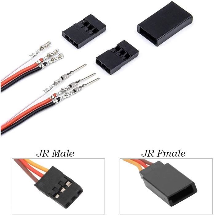 Connecteurs Servo 3 Pin 2.54mm - YUNIQUE FRANCE - 30pcs - Mâle ...