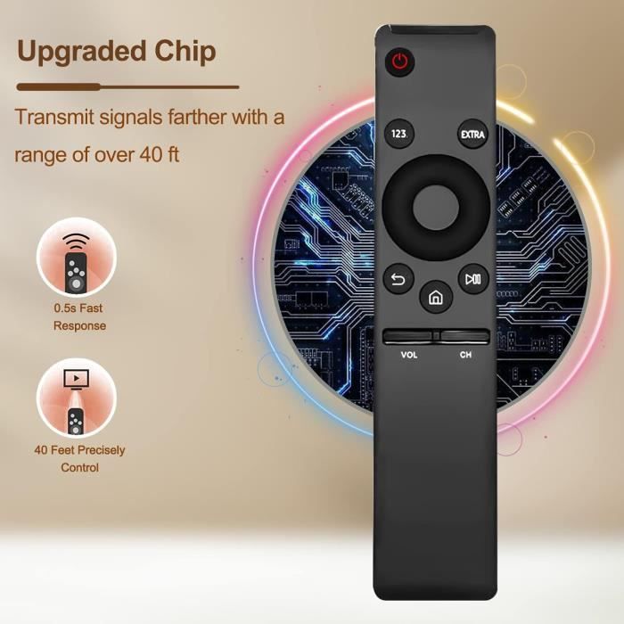 Telecommande Universelle Pour Samsung Tv, Bn59-01259B-D Telecommande Samsung,Télécommande De ...