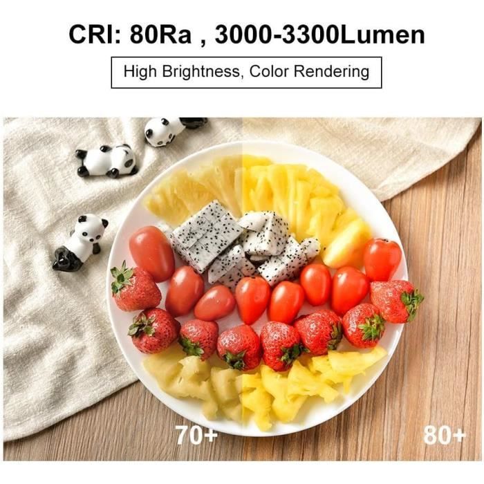 J118 30 W Ampoule Led 118 Mm Transparent Blanc 6000 K Type Linéaire ...