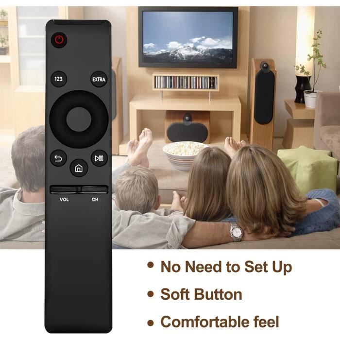 Telecommande Universelle Pour Samsung Tv, Bn59-01259B-D Telecommande Samsung,Télécommande De ...