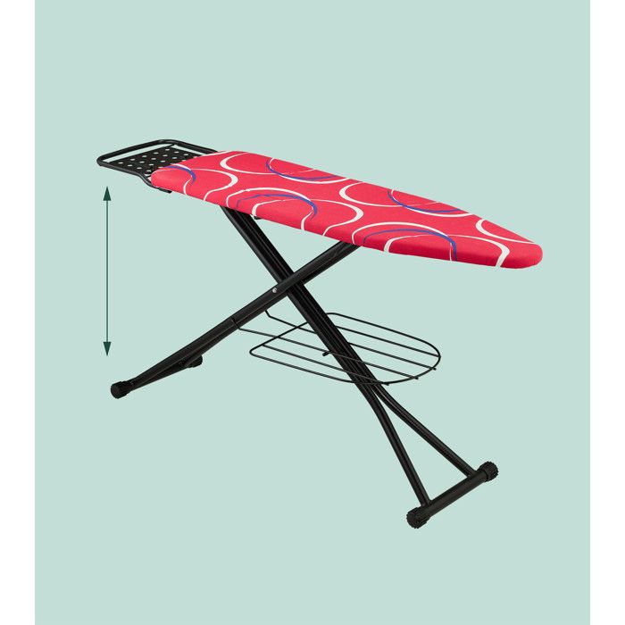 Relaxdays Table à repasser, pliable, planche réglable en hauteur ...