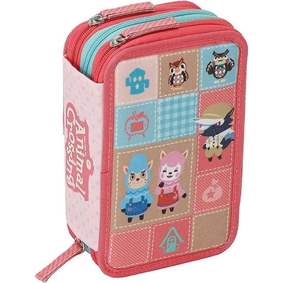 Ensemble D'Écolier Animal Crossing Triple 3 Fermetures Éclair Vert Eau ...