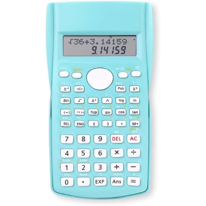 Calculatrice Scientifique 12 Chiffres Fonction Électronique Calcul ...