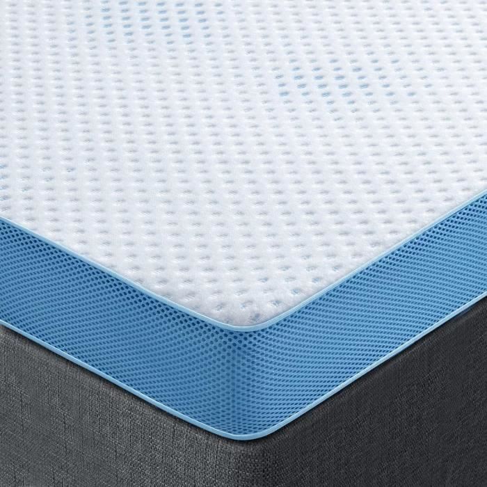 Surmatelas 180 X 200,Sur Matelas Mémoire De Forme Gel Infusé -7Cm ...