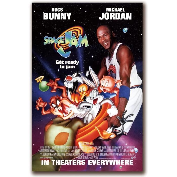 NA Space Jam Poster Movie Bill Murray Wayne Poster 38cm x 58cm Affiche ...