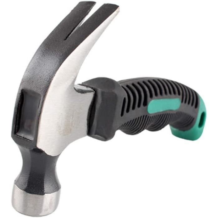 Marteau à griffe - N1147 - Noir - Poignée antidérapante - Vi lisse et ...