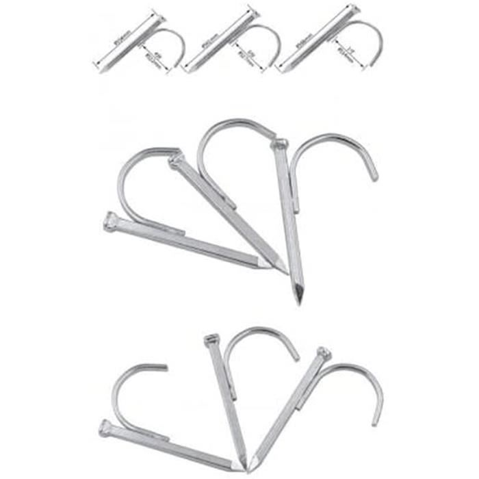 Nails de crochet de conduite d'eau ppr, clous de déclenchement de tube ...