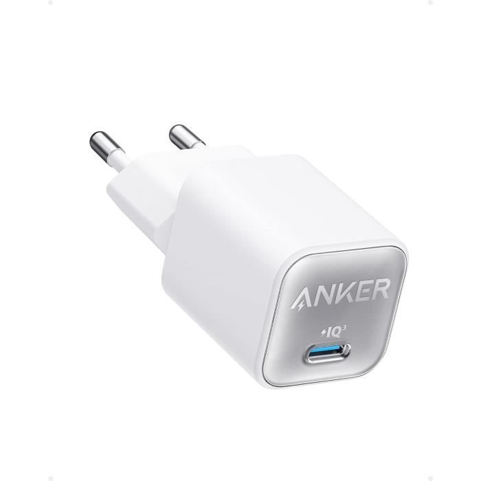 Chargeur Usb C Gan 30 W 511 (Nano 3) - Piq 3.0 Pps - Compatible Avec ...