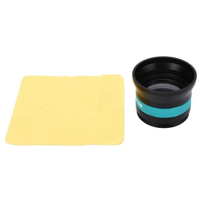 Cikonielf Lentille d'objectif de caméra de microscope Lentille en verre ...