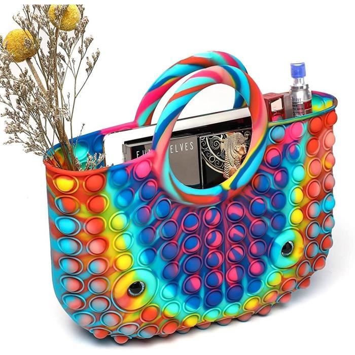 CRAZE Colorfu Push Bubble Fidget Toys Pencil Case Children Stress ...