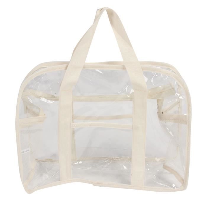 Sac de plage transparent - DRFEIFY - Grande capacité - Matériau ...