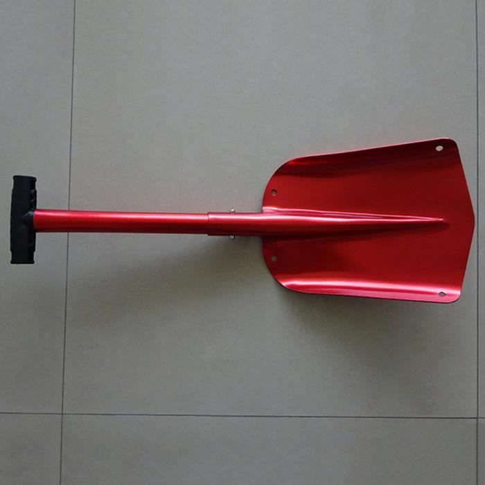 PELLE,Red Pelle à glace pour l'extérieur outil de déneigement d'hiver ...