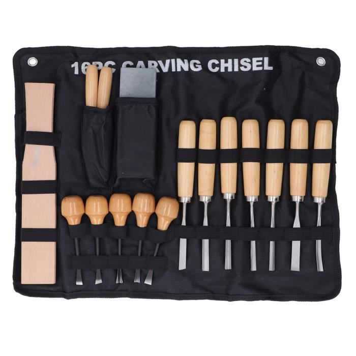 GOTOTOP outil à main pour couteau à découper 16 pièces ensemble d ...