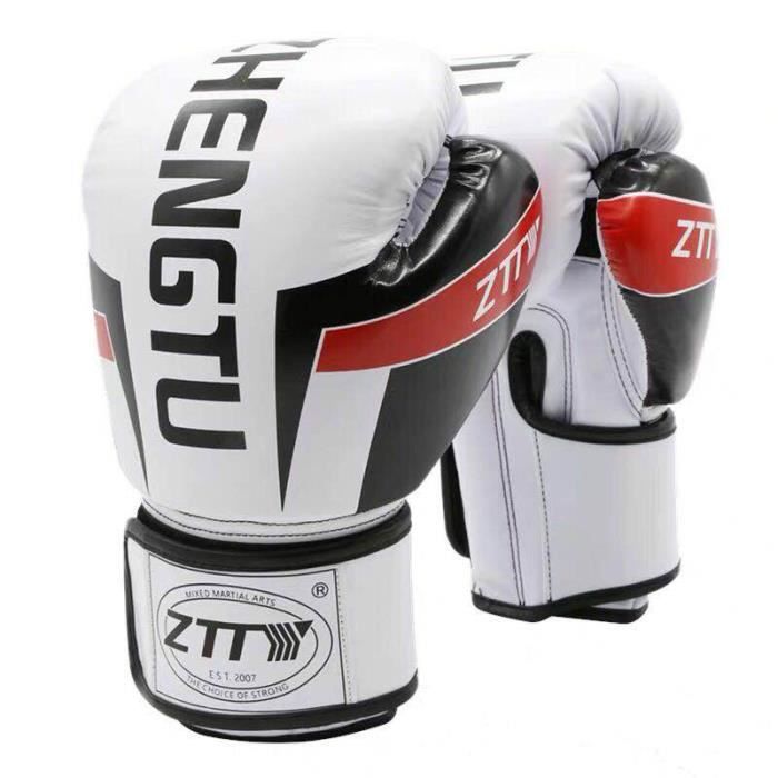 Ztty Gants De Boxe Pour Hommes Et Femmes Karaté Muay Thai Guantes De ...