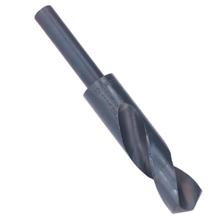 Qiilu foret en acier Foret 22,5 mm Spiral Design Sharp High Speed 118 ...