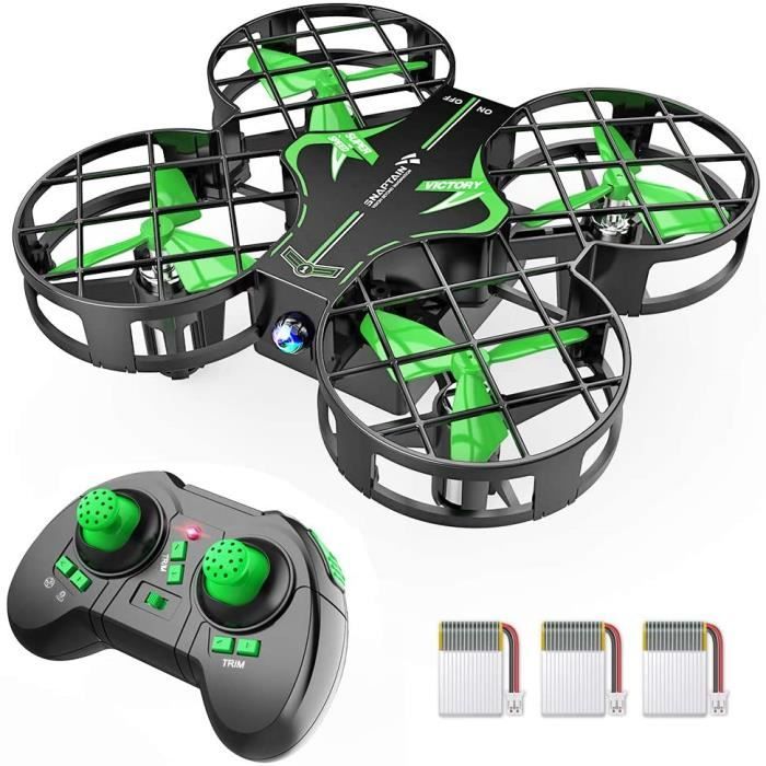 SNAPTAIN Mini Drone Enfant avec 3 Batteries et Télécommande ...