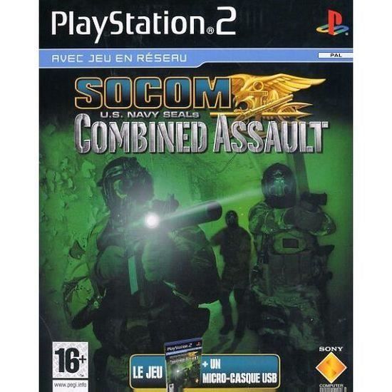 Jeu vidéo - Playstation 2 - SOCOM Combined Assault - Action - Mode en ...