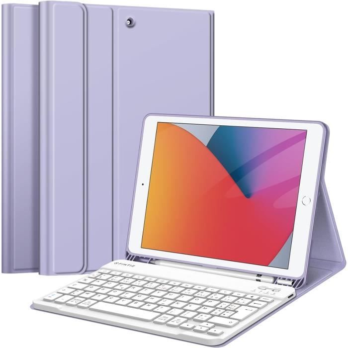 Clavier Pour Ipad 9Ème Génération 2021-Ipad 8 2020-Ipad 7 2019 10.2 ...
