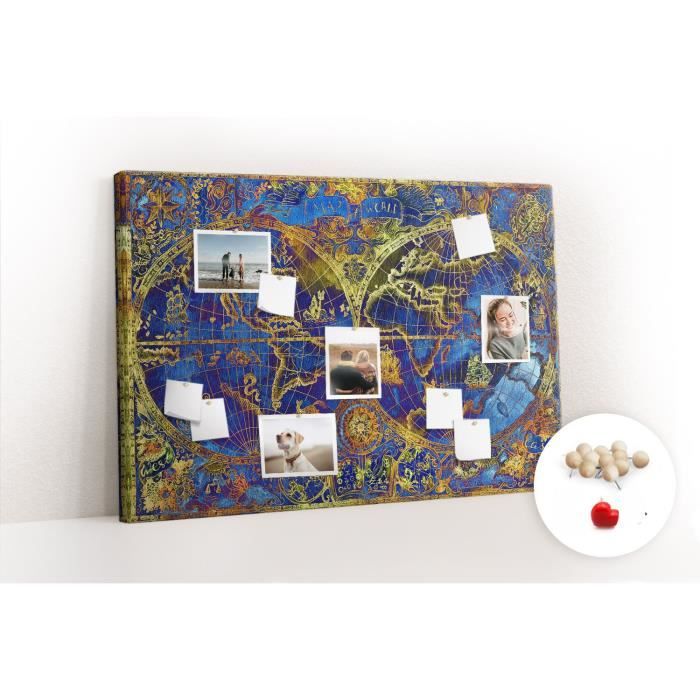 Tableau d'affichage Liege 120x80 cm Tulup, décoration pour bureau et ...