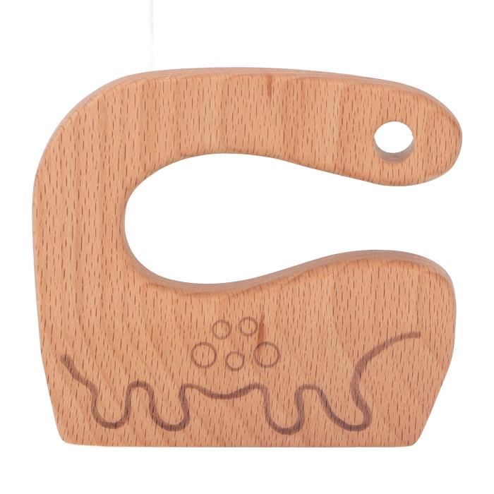 Couteau hachoir pour enfants Couteau en bois pour enfants Fruits ...