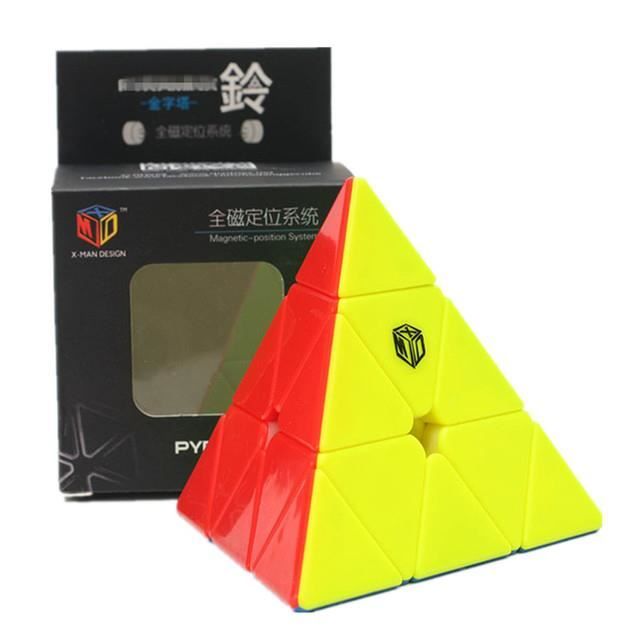 CASSE-TETE,Stickerless--Cube magique à cloche xman, 3X3x3, système de ...