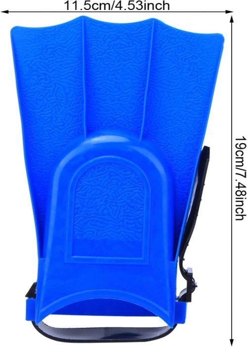 Palmes courtes pour la natation et la plongée en apnée, palmes de ...