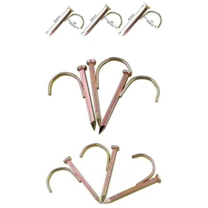 Nails de crochet de conduite d'eau ppr, clous de déclenchement de tube ...