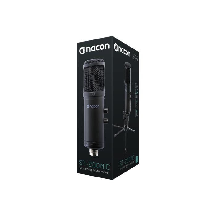 Microphone de table - NACON - PCST-200MIC - Unidirectionnel - 16 bits ...