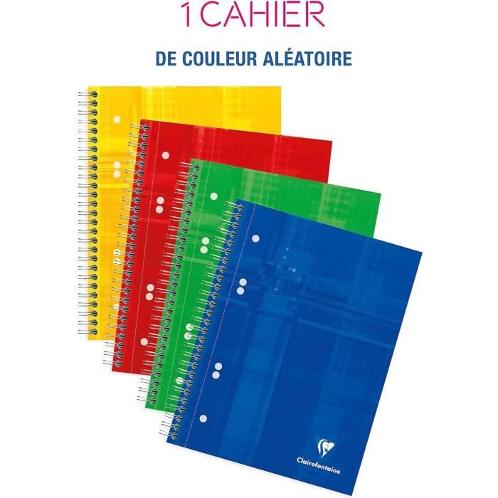 8570C Un Cahier à Spirale Perforé - A5+ 16x21 cm - 160 Pages ...