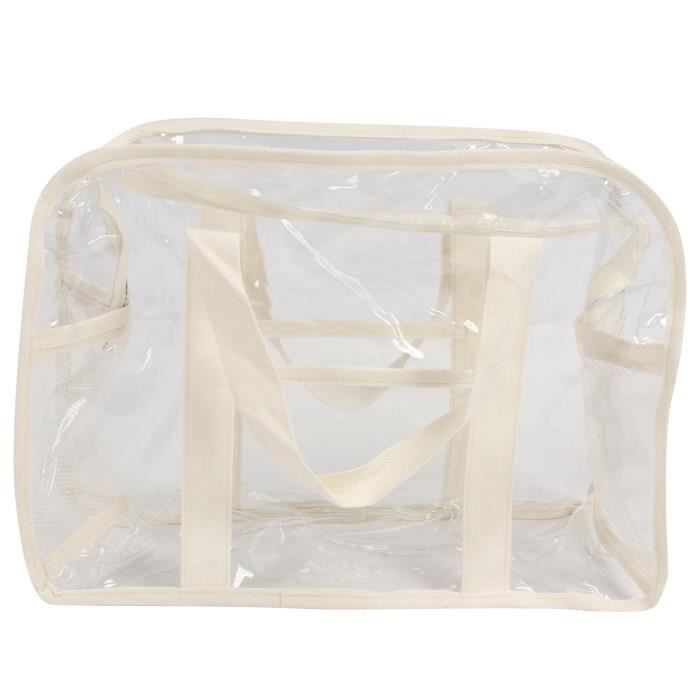Sac de plage transparent - DRFEIFY - Grande capacité - Matériau ...
