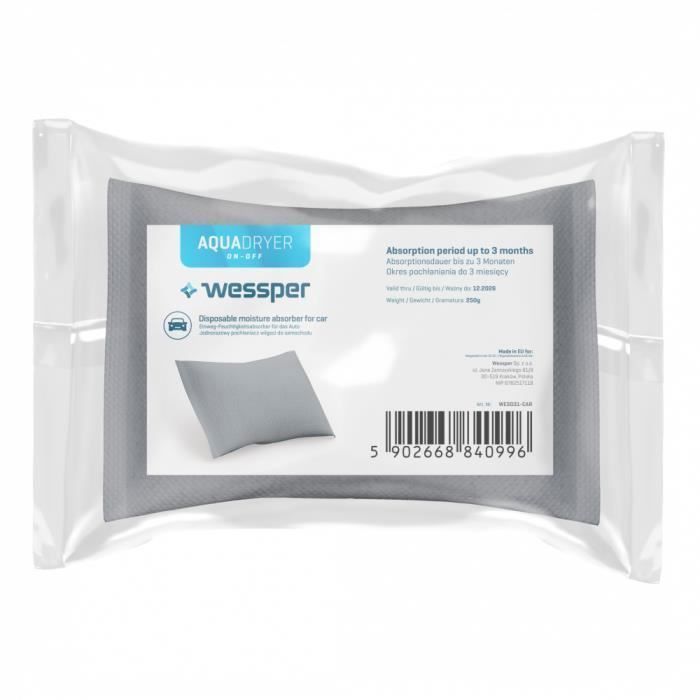 ABSORBEUR D'HUMIDITÉ UNIVERSEL-Wessper AquaDryer On-Off -250g ...