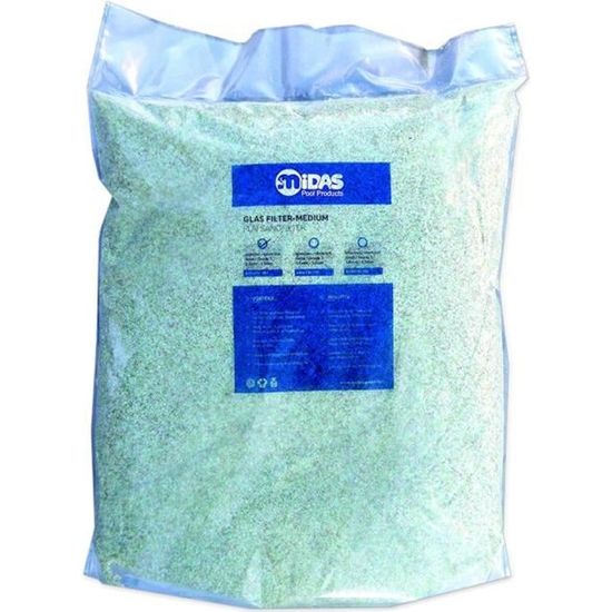 Verre filtrant pour systèmes de filtration de piscine, grade 1 ...