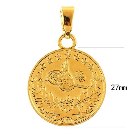 Chaine De Cou Vendue Seule CRAZE HZ3OG 4 taille musulman islamique ...