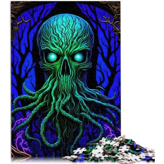 Le Monstre Puzzles Pour Adultescardboard Puzzles 1000 Piece Jigsaw ...
