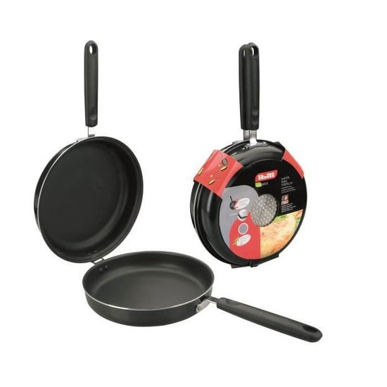 Poêle à tortillas - IBILI - Indubasic - 26 cm - Aluminium - Antiadhésif - Compatible induction ...