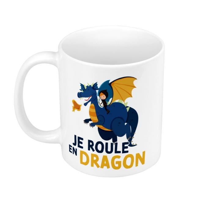 Mug Céramique Je Roule en Dragon Enfant Rêve Mythe - Cdiscount ...