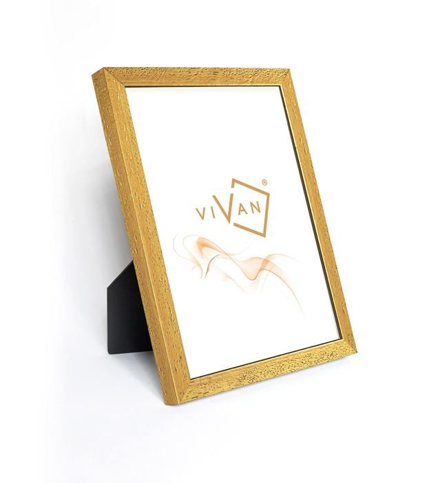 Cadre photo Vivan - PF1318ORO - Cadre affiche en bois avec PLEXIGLASS ...