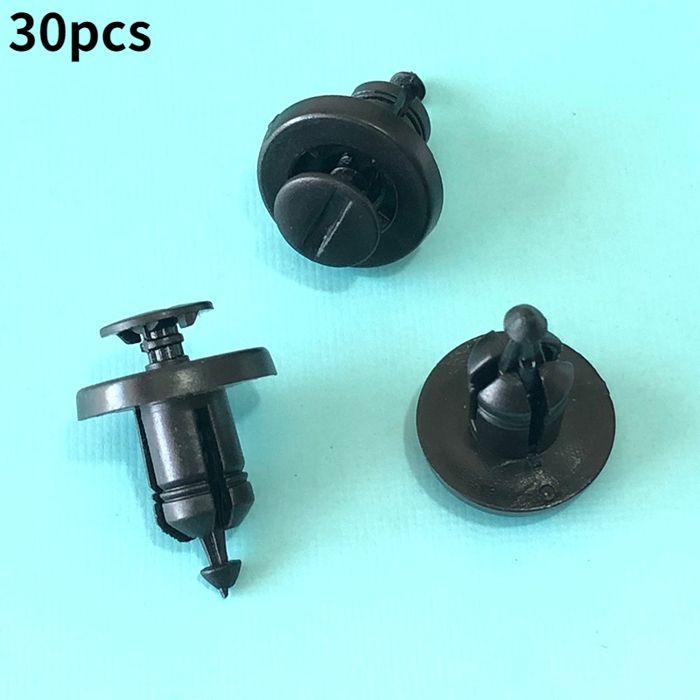 Rivet,Clips de fixation de pare-choc en plastique pour Renault ...