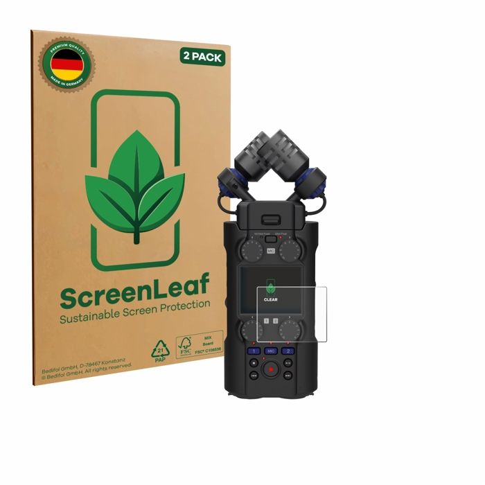 ScreenLeaf (2 Pièces) Film de protection d'écran pour Zoom H5 Studio ...