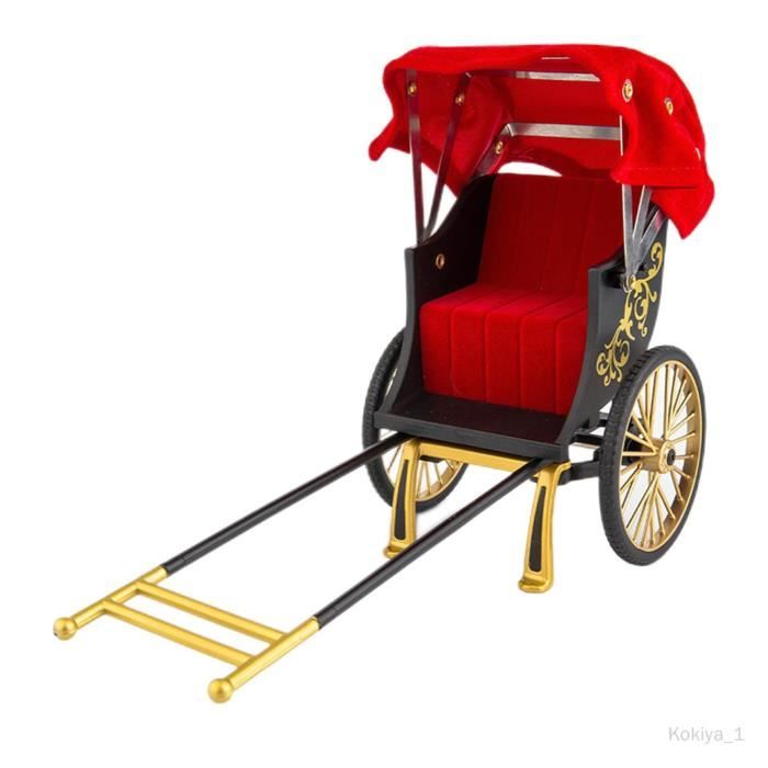 1/32 Rickshaw Tricycle Modèle Vélo Miniature Accessoires Fournitures ...