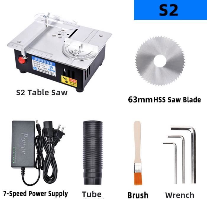 S2 - US - Mini scie de table électrique, Petites scies d'établi, Scie ...