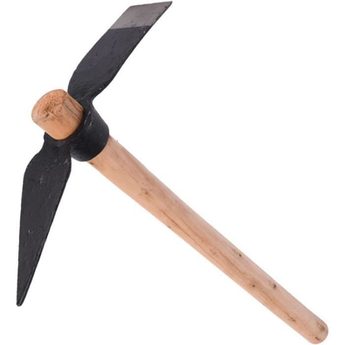 Pick Mattock Avec Manche En Bois, Outil À Main Polyvalent Pour La ...
