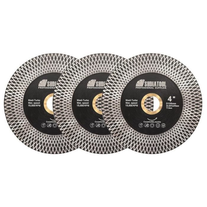 Lame De Scie Diamantée Pour Carrelage - J4844 - Coupe à Sec-Humide ...